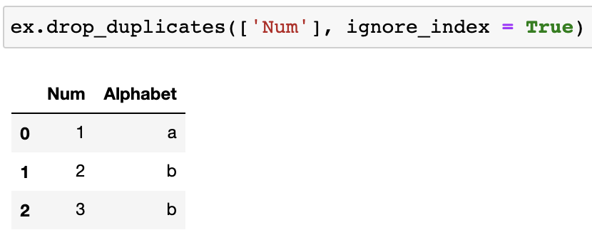 [Python] 데이터프레임 중복 제거 :: drop_duplicates
