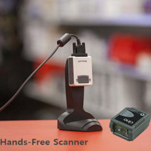 DATALOGIC Matrix300N 바코드 위치가 다양한 원형 용기 리딩