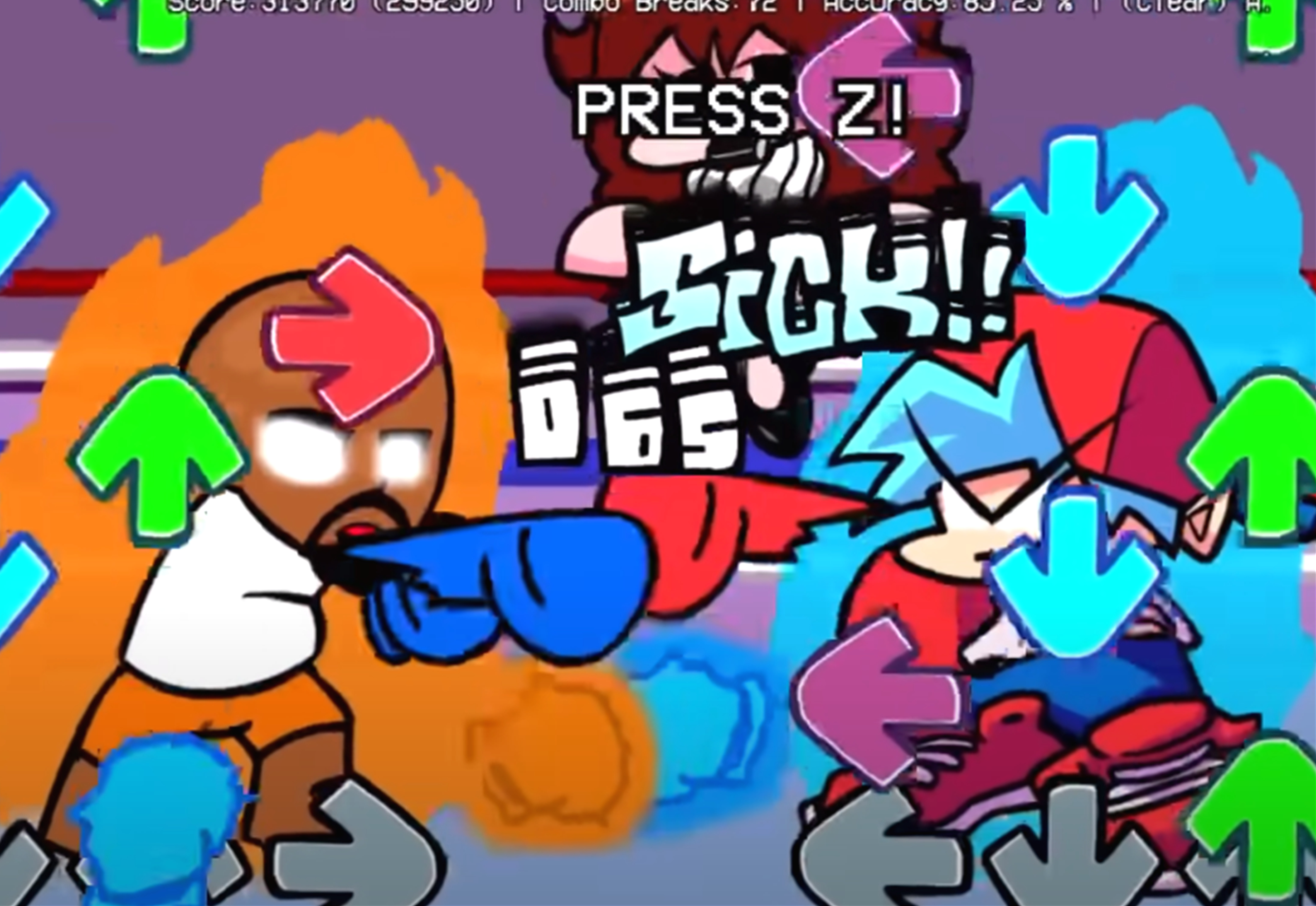 프나펌 매트 복싱모드 (FNF Vs Matt Boxing Fight) | 오락실 고전게임