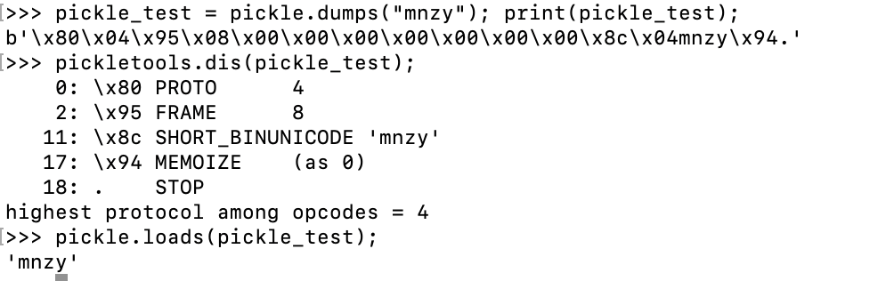 [파이썬] pickle module (Deserialize 취약점) — mnzy's tistory