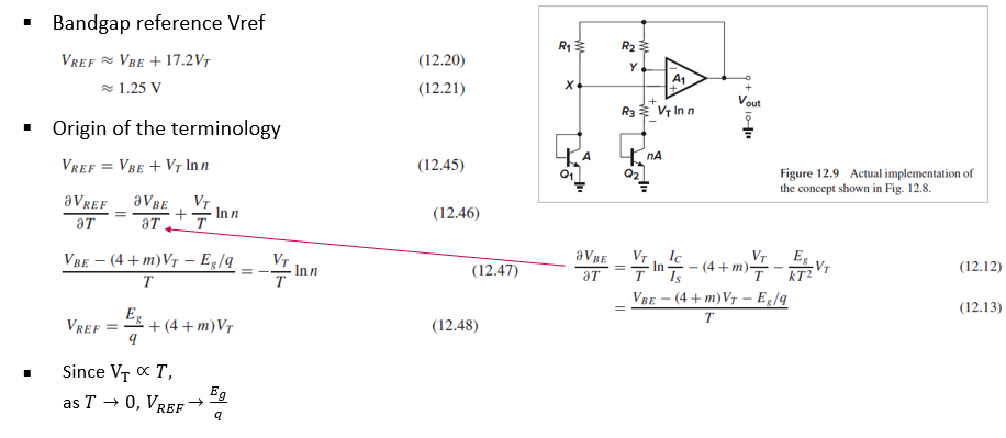 PTAT, CTAT, Bandgap References, Start-Up, Temperature Coefficient(TC ...