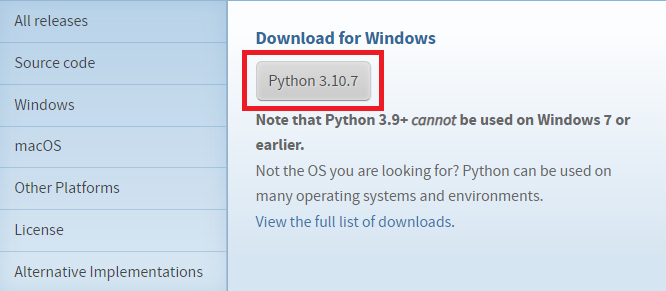 Python 파이썬 설치 파이썬 버전 업그레이드하기 — 성조의 기술 블로그