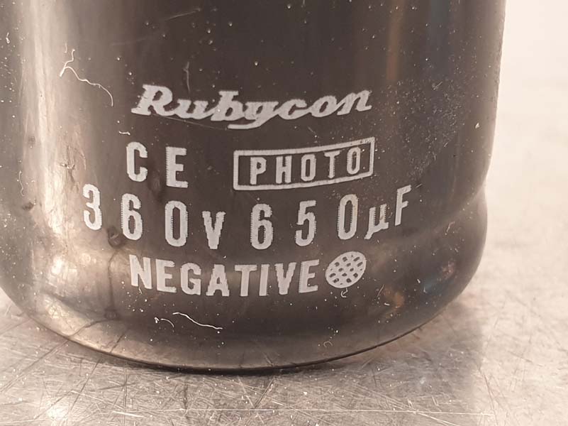 【전해 대 】콘덴서 전해콘덴서 CE 650uF 360V 105C 33X36mm Electrolytic Capacitor ...