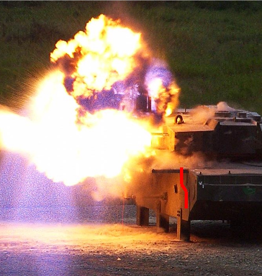 K1/K2 FTR/K2 차체 복합재 구획 형상 예상도