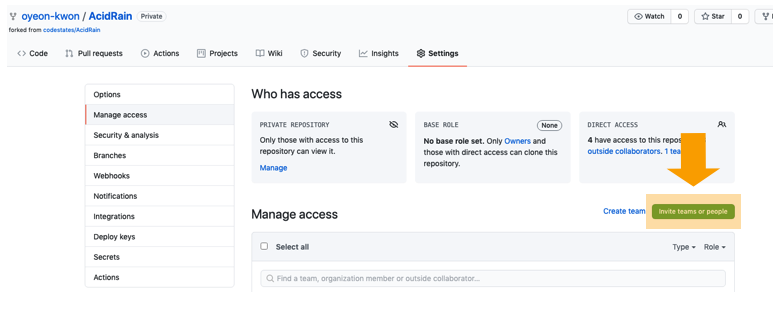 [github] remote repository 공유가 안될 때 (remote: Repository not found ...