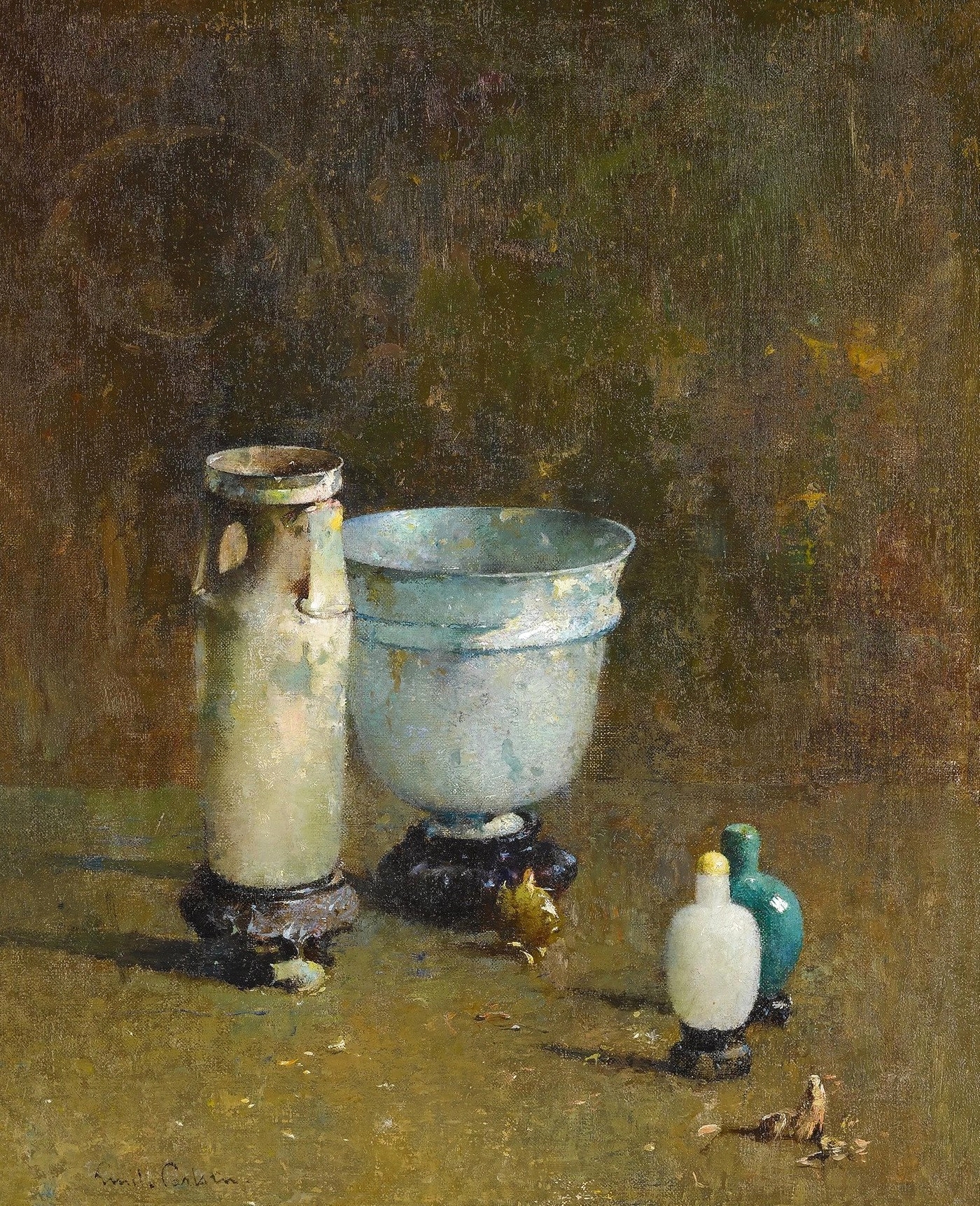 에밀 칼슨(Soren Emil Carlsen), 덴마크, 인상파 화가, 1848-1932