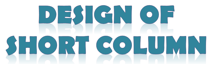 Design of short column 계산시트