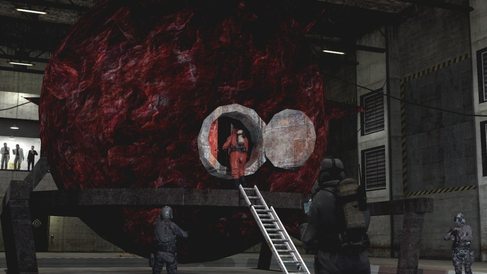 방. '살아있는 방(T he Living Room)' SCP-002명을 가구로 만드는 - a16