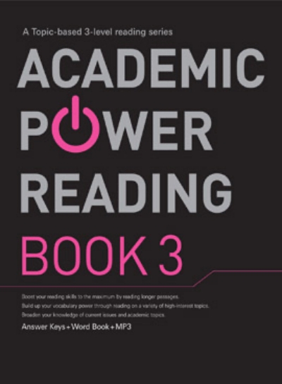 Academic Power Reading Book 3 답지 (2022)