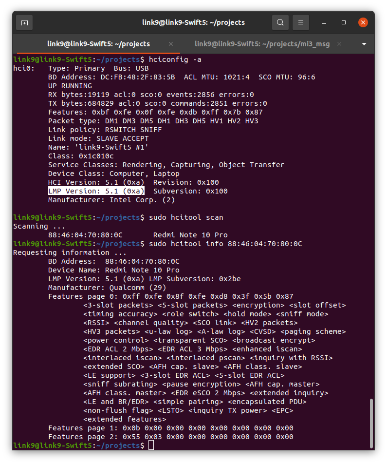 python bluetooth programming lab setup and Tools on ubuntu :: link9 의 노트
