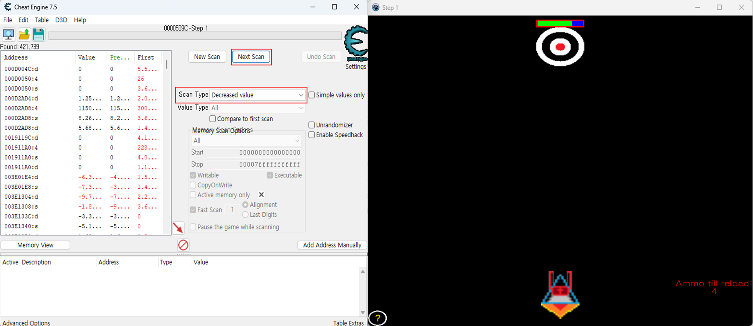 Cheat Engine Tutorial Games #1 — 공부하자, 꾸준히