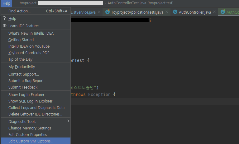 [IntelliJ] @DisplayName 한글 깨질때 해결 방법 — Why NOT! Can Do IT!