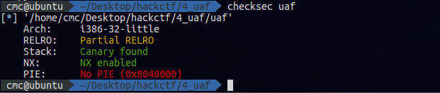 [HackCTF/Pwnable] UAF