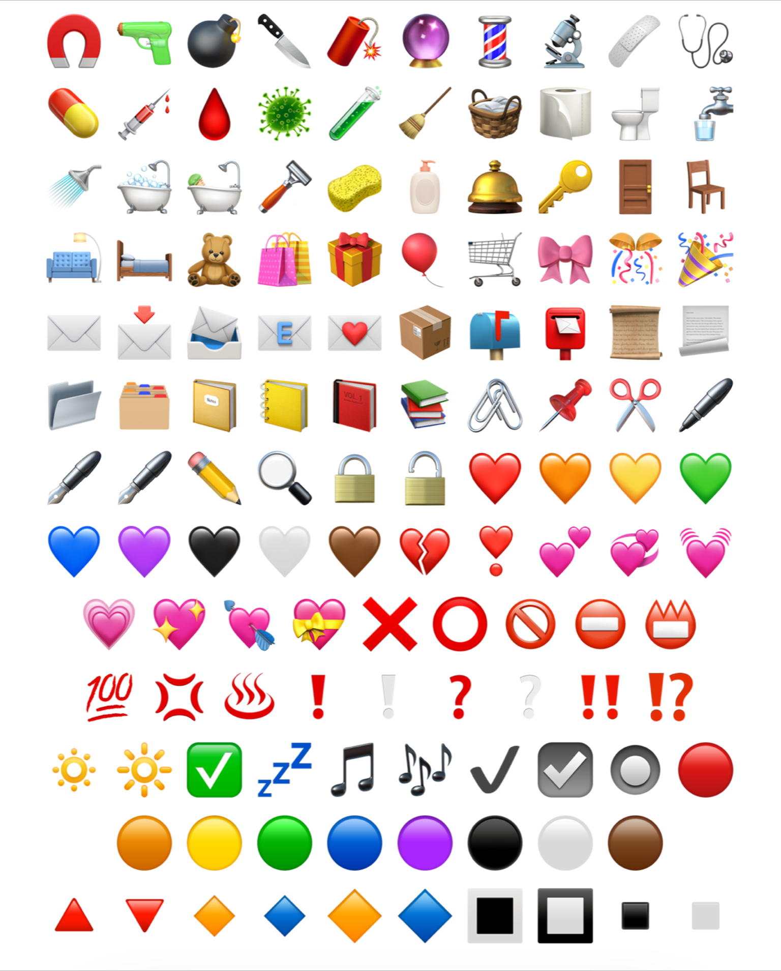 굿노트 스티커 다운로드 (기본 이모티콘 Apple Emoji)