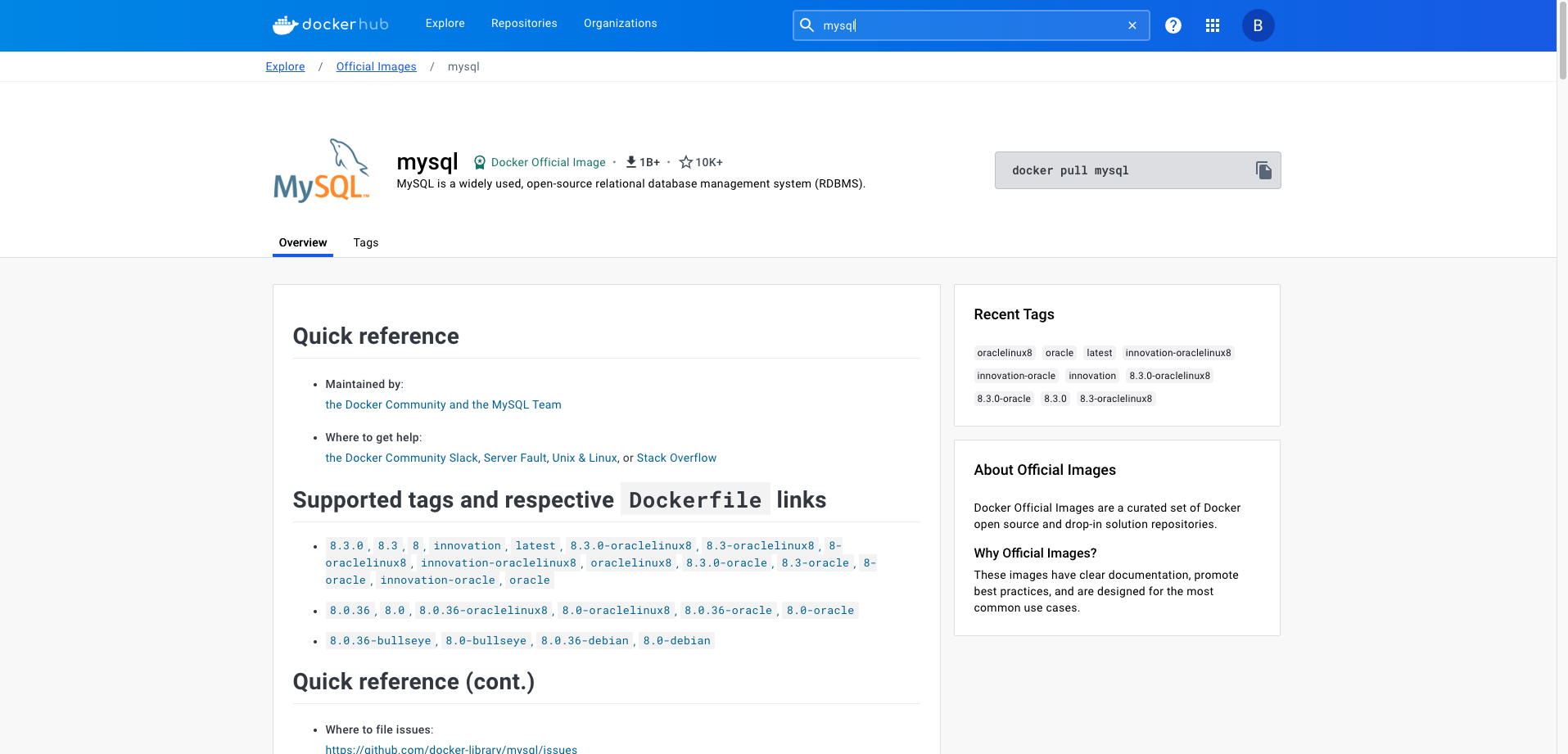 [RFM]Docker로 MySQL DB 환경 구축하기