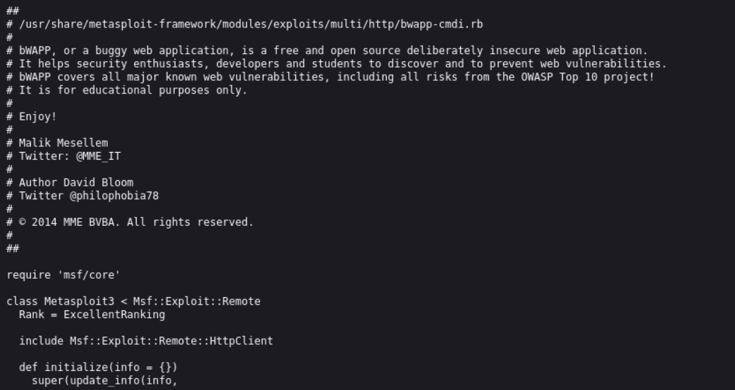 [Beebox] SQL 인젝션 (SQLMAP & Metasploit)
