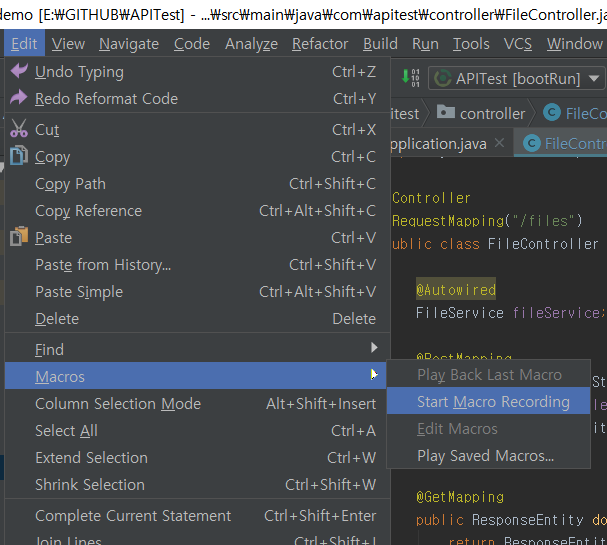 [intellij] google code 포매터 적용