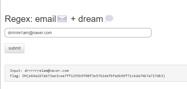 [웹해킹] dreamhack - ex-reg-ex — undefined_dev
