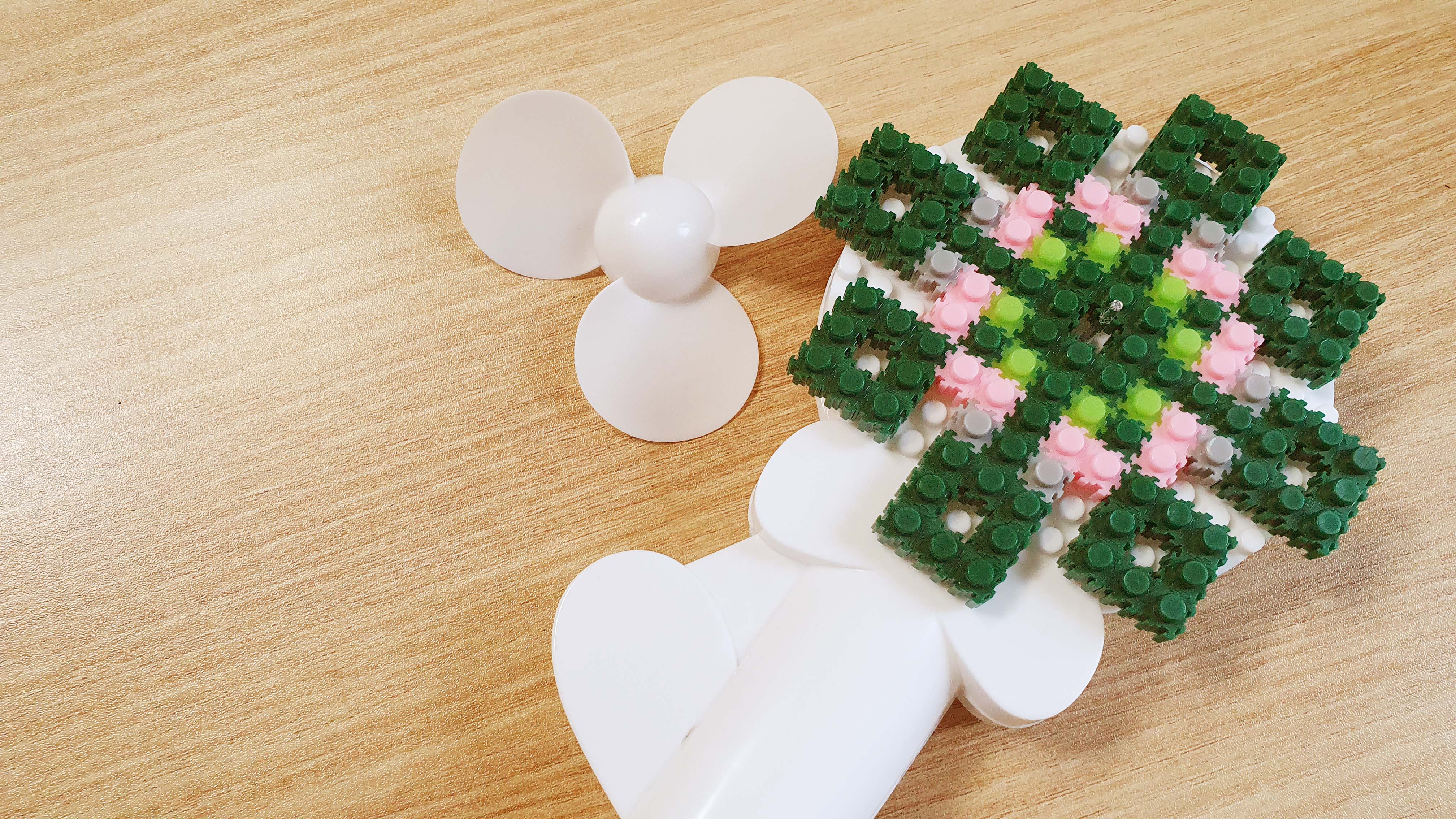 디폼블럭 손선풍기.디폼블럭 손선풍기 만드는 법.Creating a deform block hand fan.