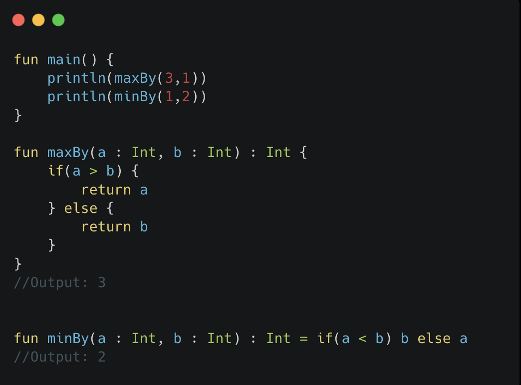 [Kotlin] 조건문 if & when(+Expression과 Statement 차이, Unit)