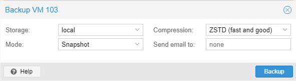 proxmox vm 이관방법