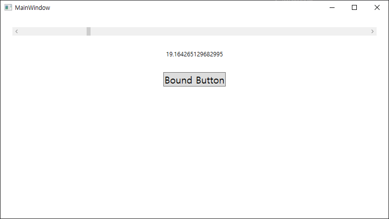 WPF 기초 - Binding