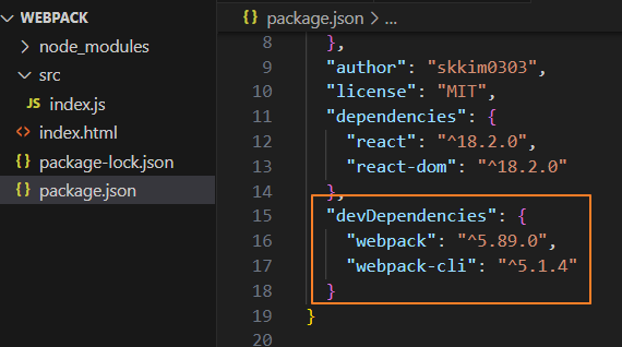 [React 기초] Webpack 설치 및 실행 (기본편) : 1탄 - 자바스크립트 웹팩 :: 컴알못의 슬기로운 온라인 생활