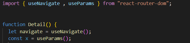 React Router ( parameters ) :: hojomu