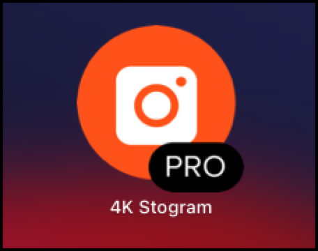 인스타 사진 다운로드 프로그램 4K Stogram PRO