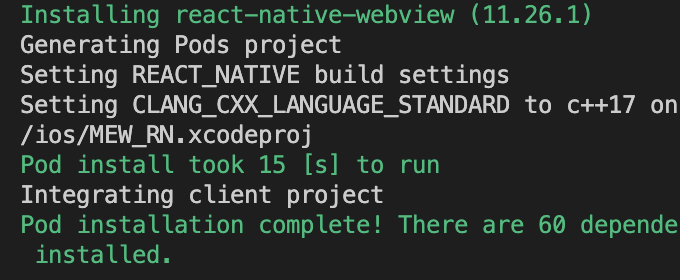 [React-Native] 3. React Native WebView 띄우기