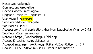 [webhacking.kr 2019 old] - challenge 8