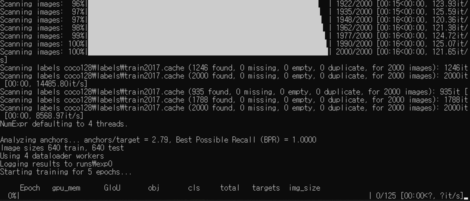 [Python] YOLOv5 Custom dataset 으로 학습하기