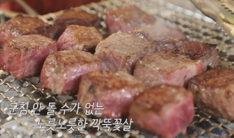 쯔양, 네모난 소고기 맛집, 깍뚝꽃살과 왕갈비 3kg 먹방