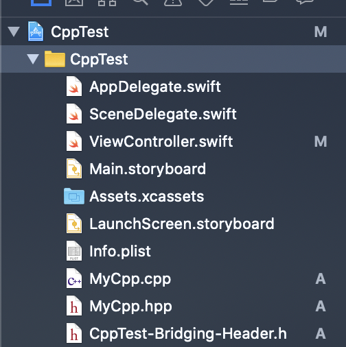 Swift, Objective-C, C++ 같이 사용하기 :: jk2b's dev blog