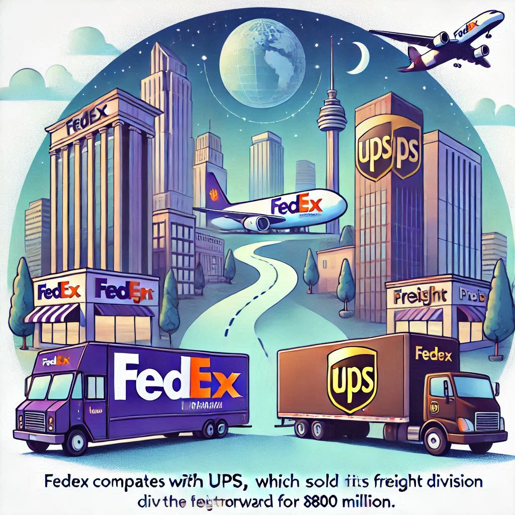 페덱스(FedEx), 화물 운송 부문 분사 결정으로 주가 급등?!
