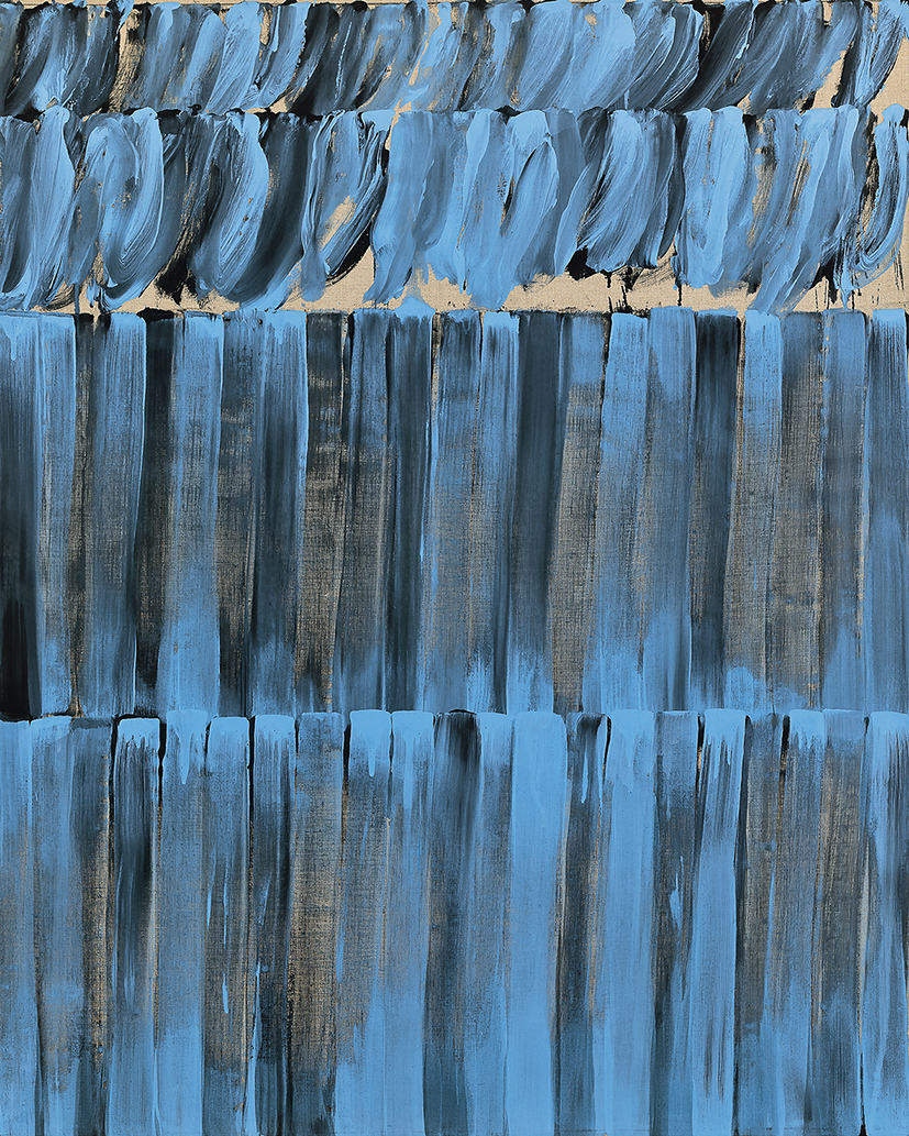 이건용(李健鏞 : 1942 ~ ) : Bodyscape 76-1-2020 : acrylic on canvas : 161.8 ...