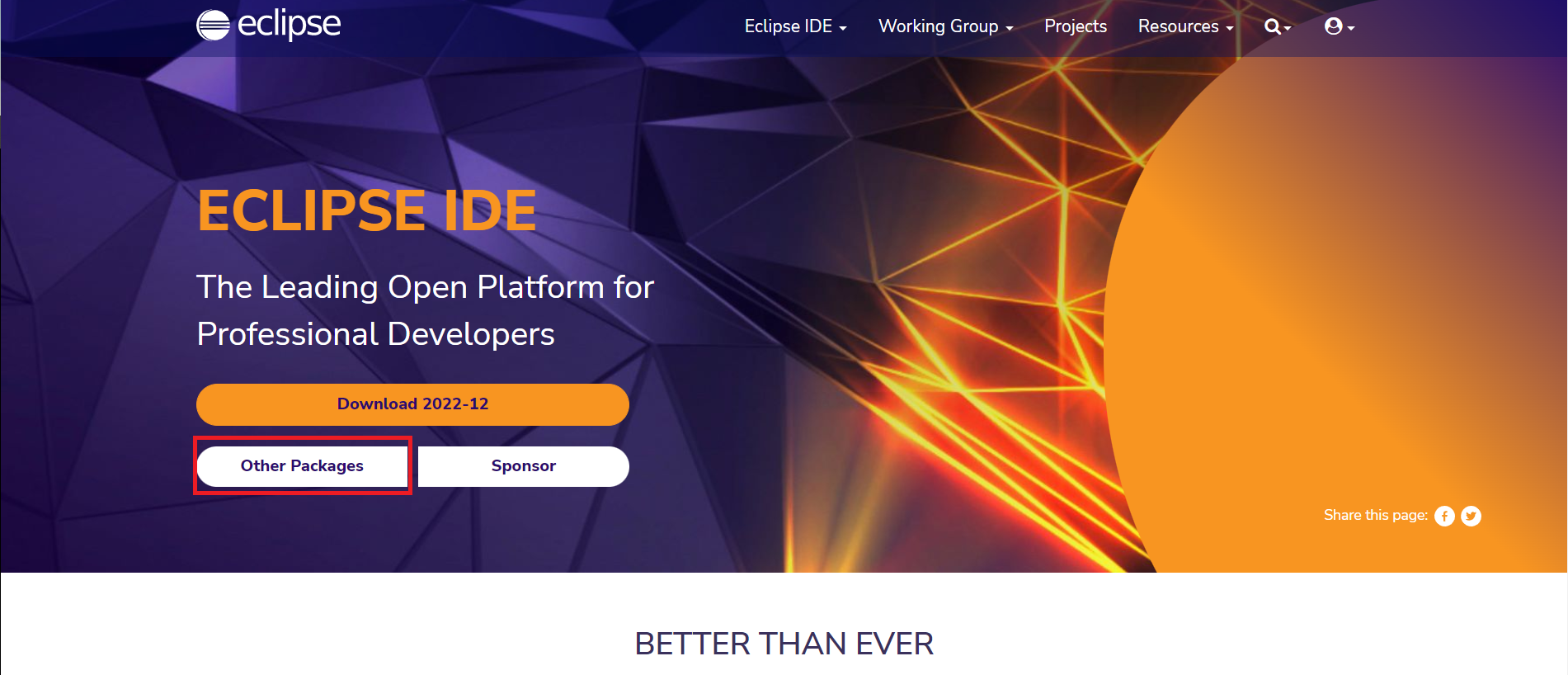 Eclipse 이전버전(구 버전) 설치하는 방법