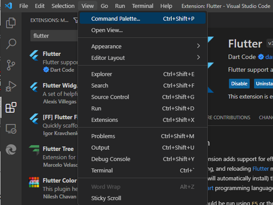 [Flutter 완벽 정리] Flutter SDK 설치 방법, android toolchain 오류 해결하기, Android studio, VS code, Dart, 어플 ...