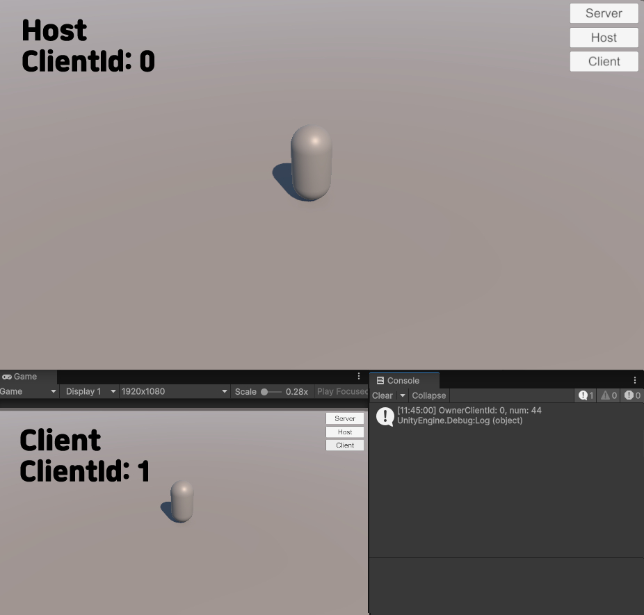 멀티 서버 게임오브젝트 넷코드 마스터하기 Master Unity Netcode For Gameobjects 고라니 유니티 강좌 5513