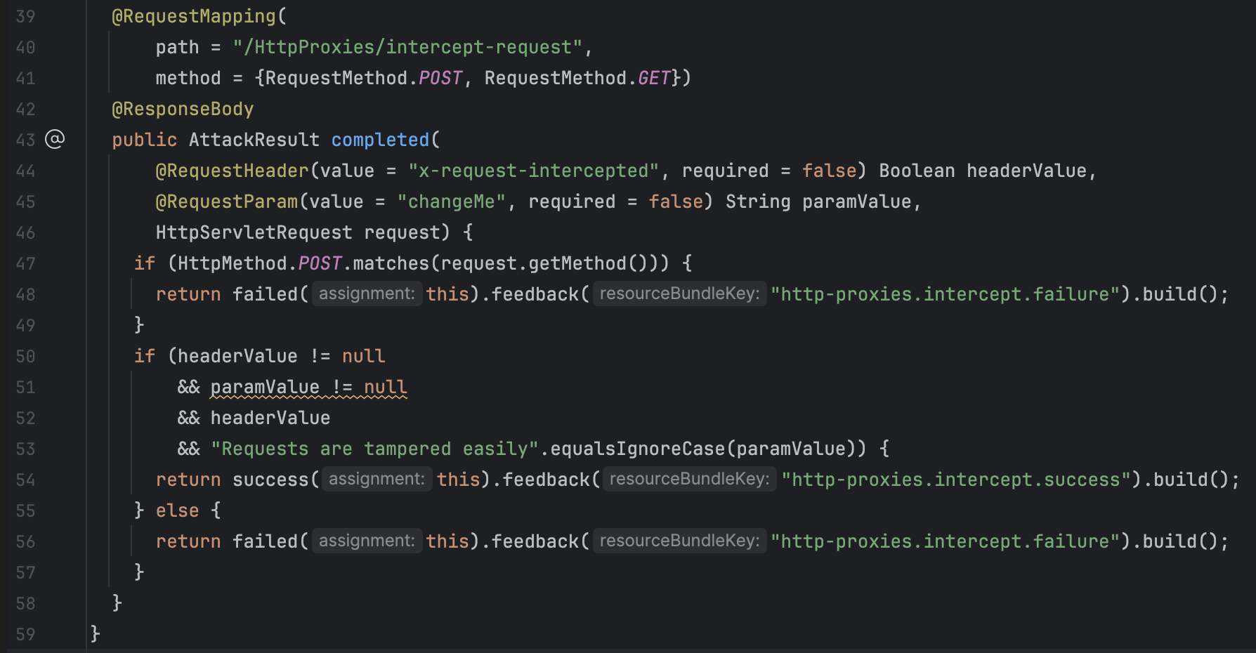 (WebGoat) General - HTTP Proxies