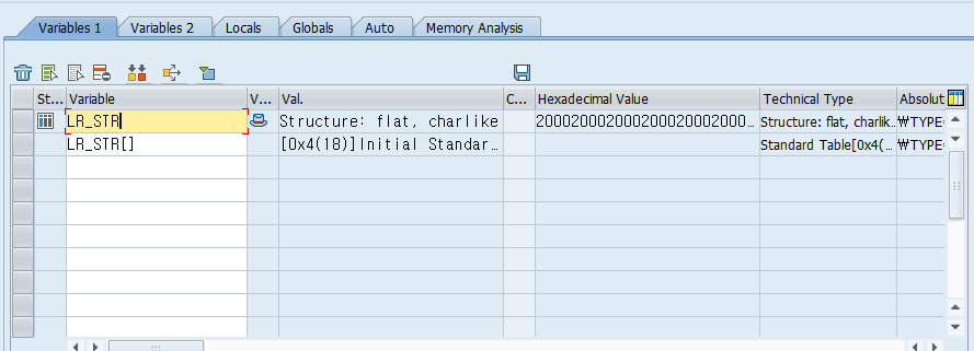 SAP ABAP RANGE 변수 문법