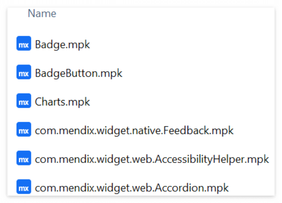[Mendix] App Directory
