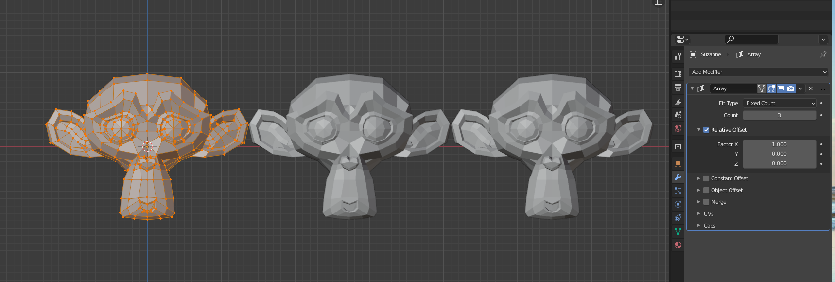 [Blender] Modifiers (+Array기능 알아보기)