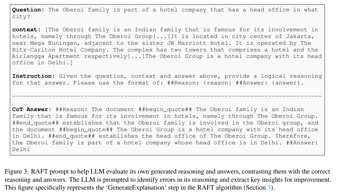 [Paper Review] RAFT: Adapting Language Model to Domain Specific RAG
