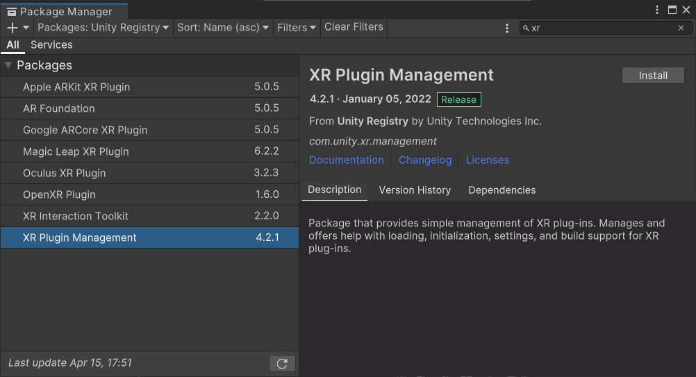 Part00. 핸드 트래킹 환경 설정