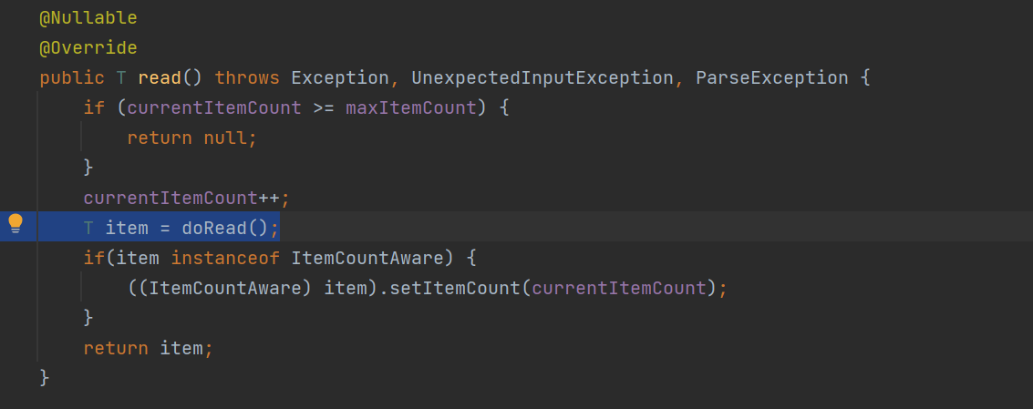 SpringBatch : JpaCursorItemReader