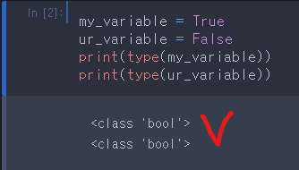 [Python] Boolean Variables
