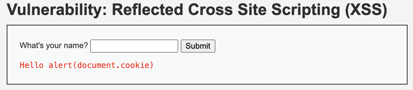 [DVWA] (문제풀이) XSS(Cross-Site Scripting) (Reflected) : Low, Medium, High