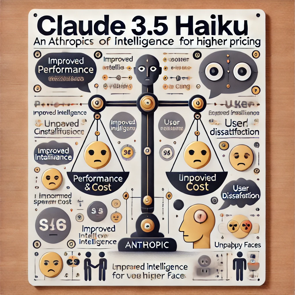 Anthropic, AI 모델 Claude 3.5 Haiku 출시: 성능과 가격 논란