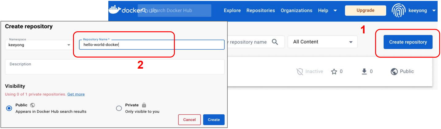 Docker & K8S - 실습 간단한 Hello World 프로그램(2)